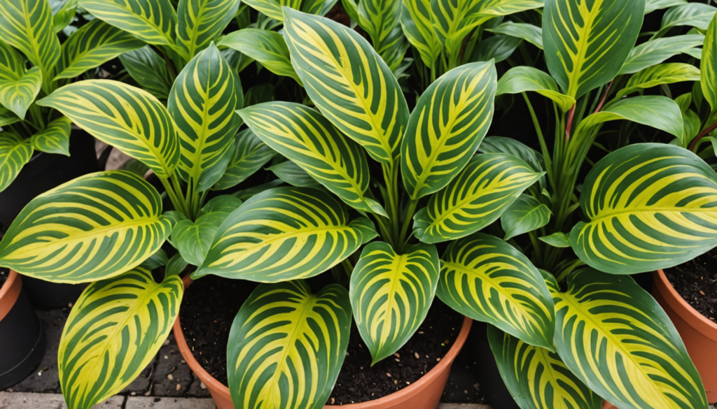 Calathea crocata entretien : apprenez les secrets pour la garder éclatante