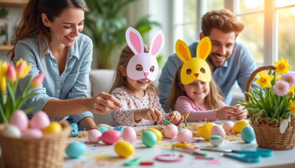 Pâques en Famille : Activités Manuelles Créatives